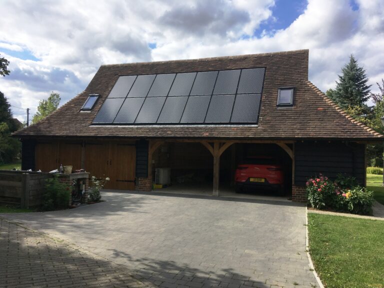 Five Bay Garage Gallery - Oak Frames Direct